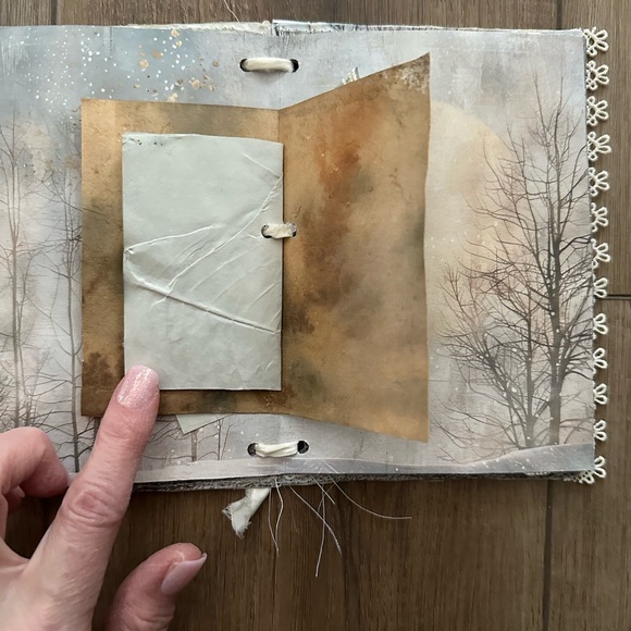 Other | Winter Woman Junk Journal | Poshmark